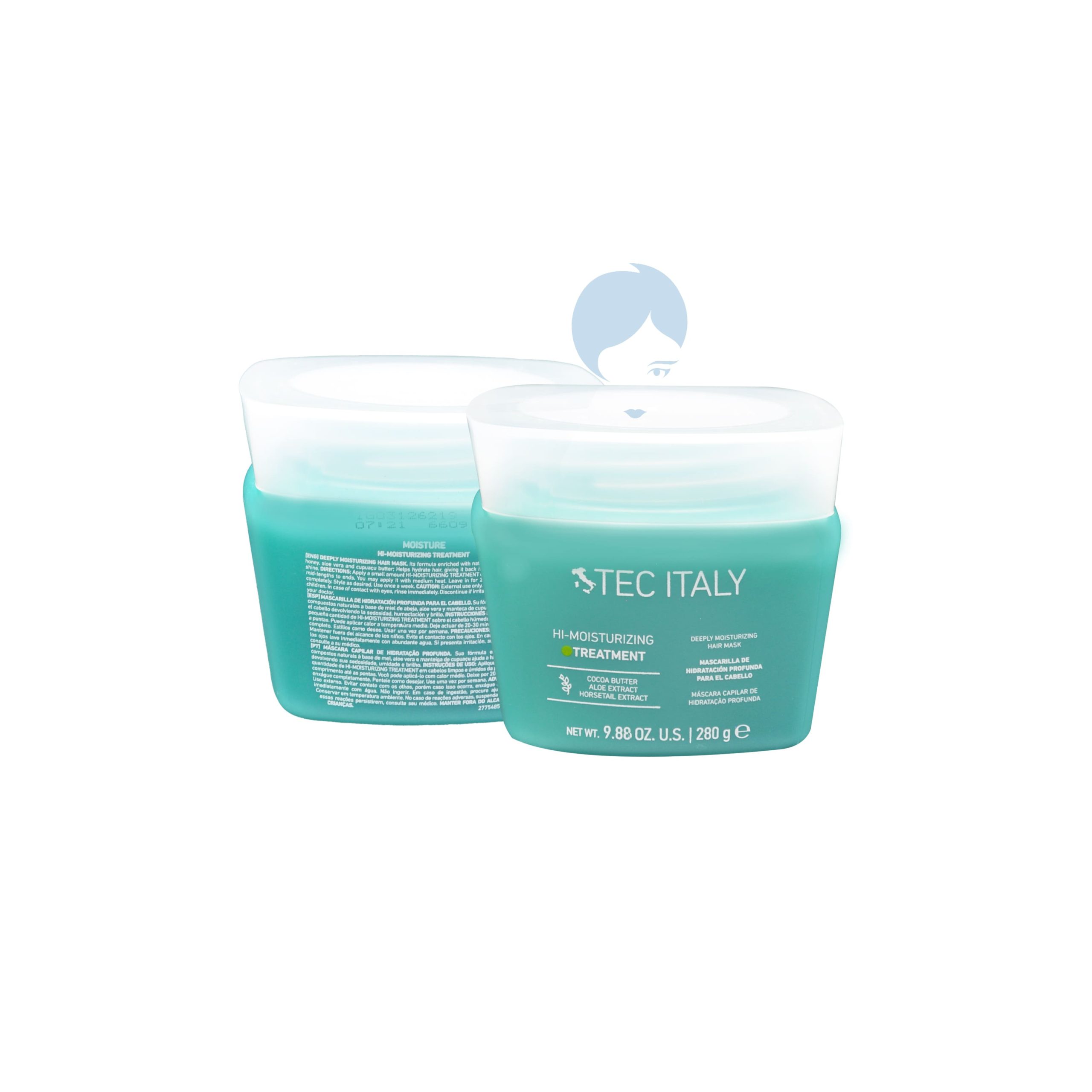 TEC ITALY TRATAMIENTO HI MOISTURIZING X 280GR - Almacen de Belleza Sandra