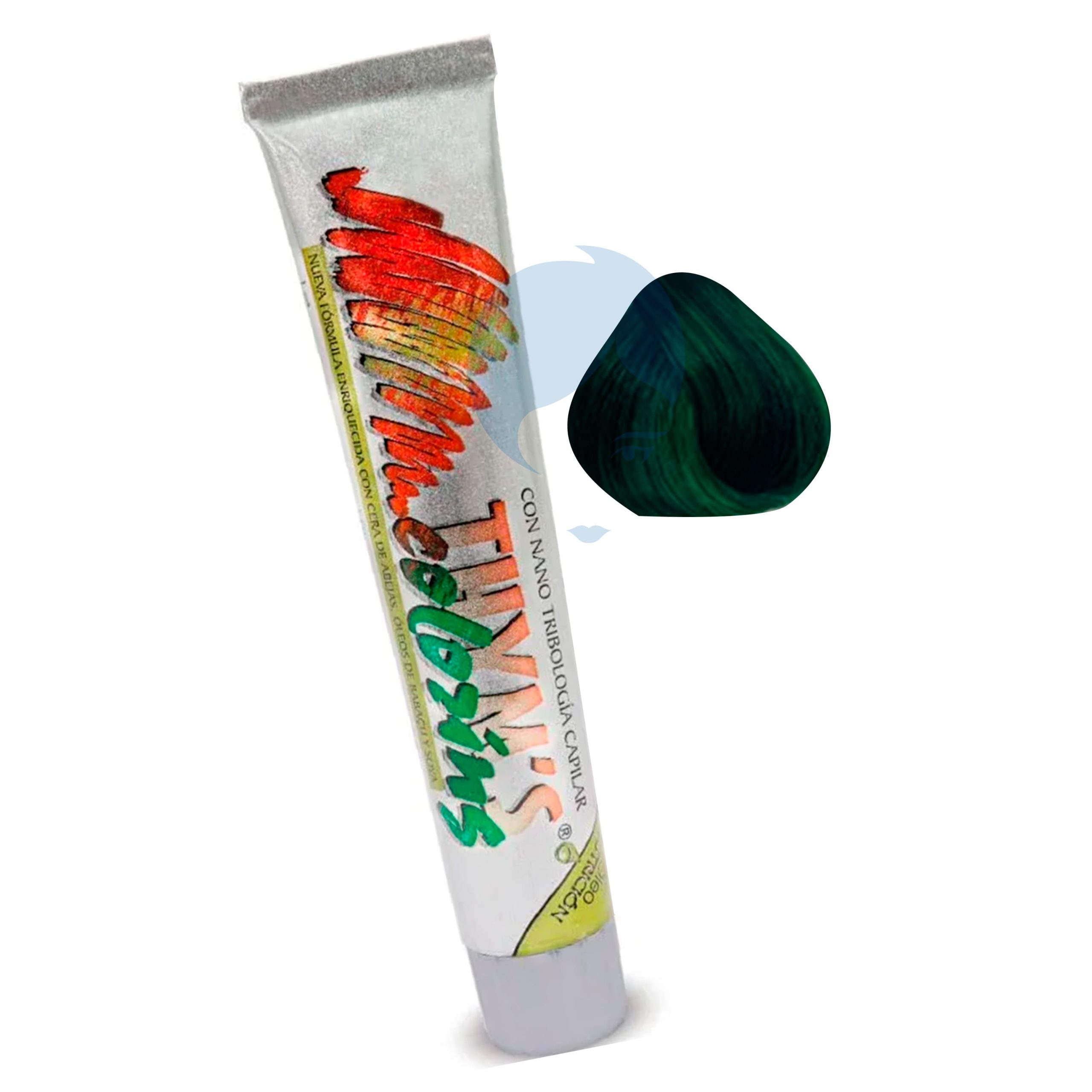 THYMS COLORING TINTE VERDE # 116M X 60GR - Almacen de Belleza Sandra