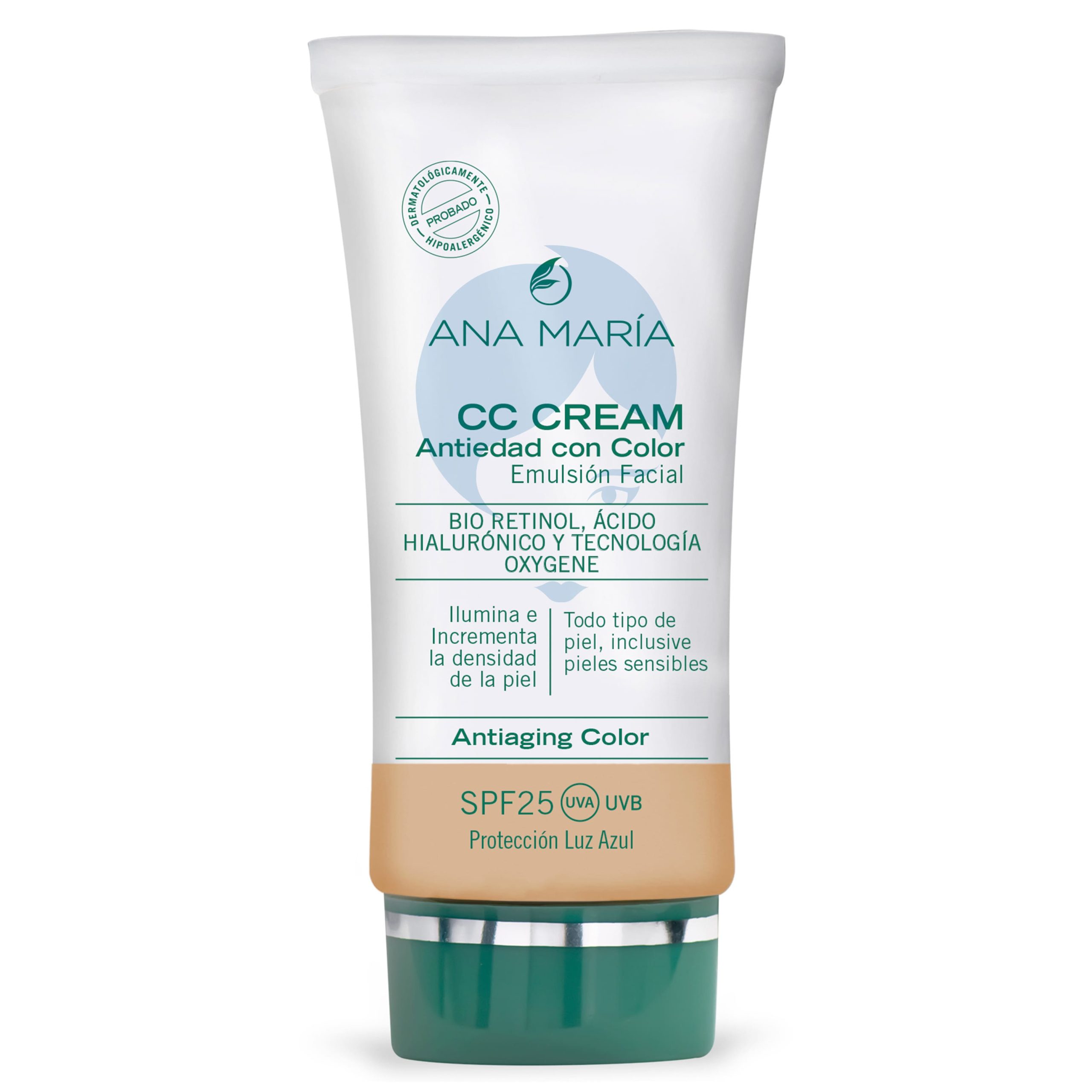 ANA MARIA CREMA ANTIEDAD CC CREAM CLARO X40GR - Almacen de Belleza Sandra