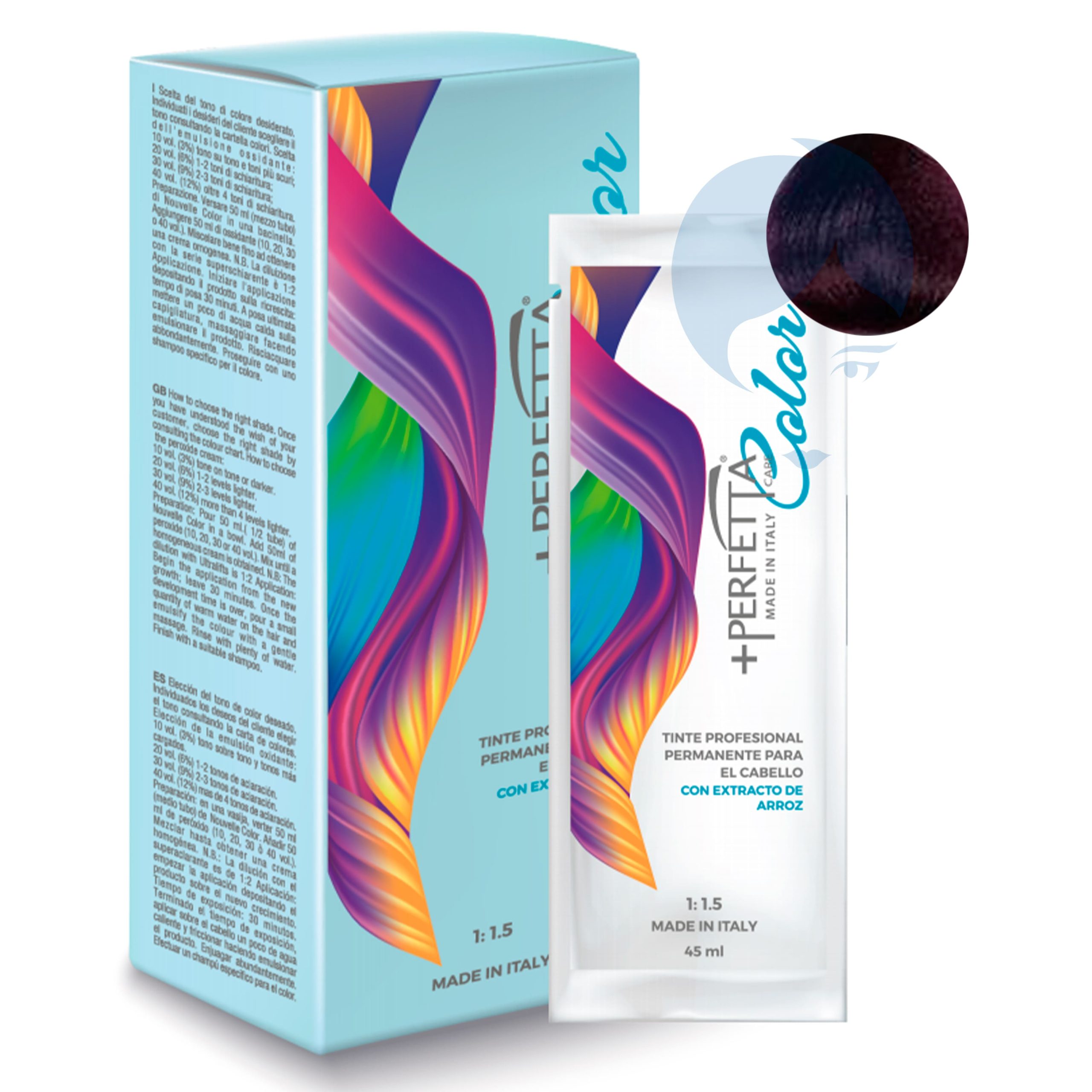 + PERFECTTA TINTE PERMANENTE RUBIO VIOLETA 7.20 - Almacen de Belleza Sandra